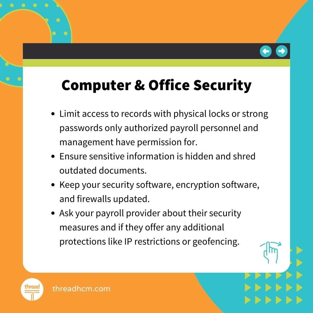 Slider: Payroll Fraud & Security Tips